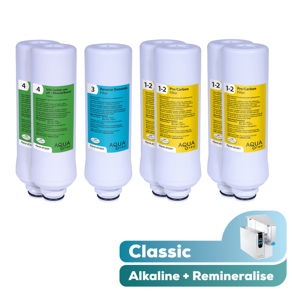 AquaTru Classic - Complete Set | Filter 99% contaminants for purity ...
