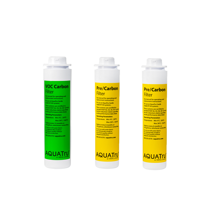 AquaTru Carafe - 1 year Filter Pack | Trusted filters for pure water ...